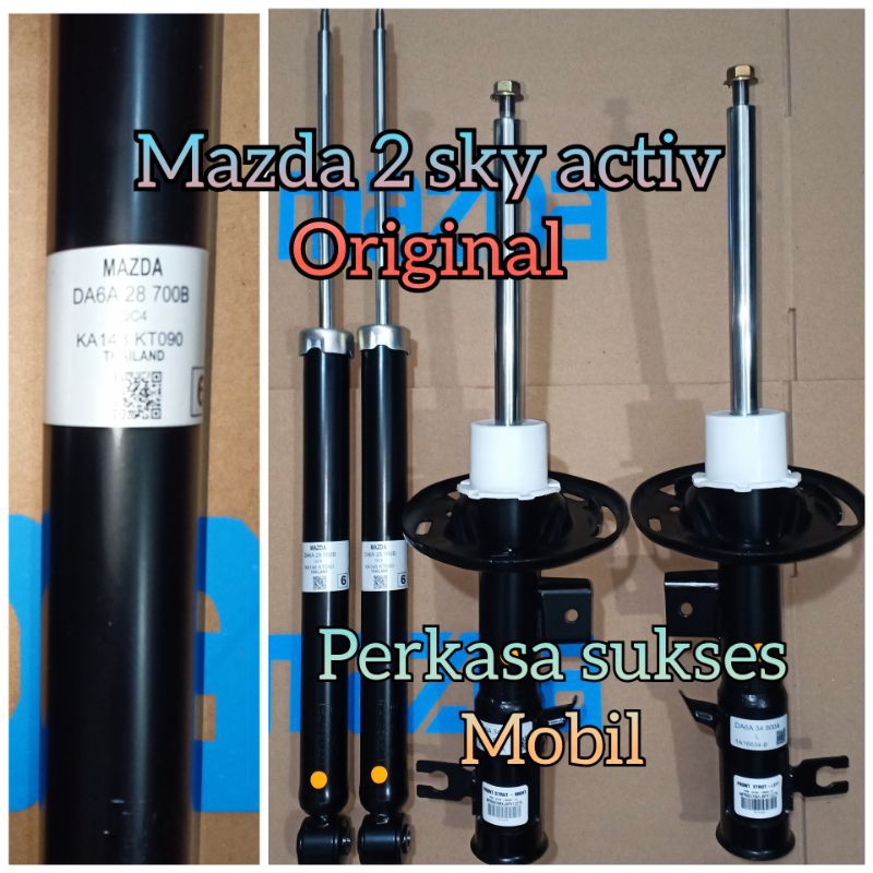 Jual shockbreaker shock absorber mazda 2 skyactiv depan & belakang ...