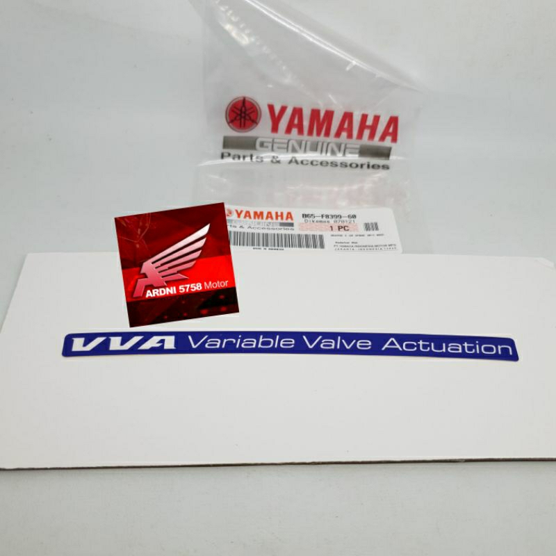 Jual STICKER STIKER LABEL MARK LOGO TULISAN VVA BIRU BLUE VARIABLE ...
