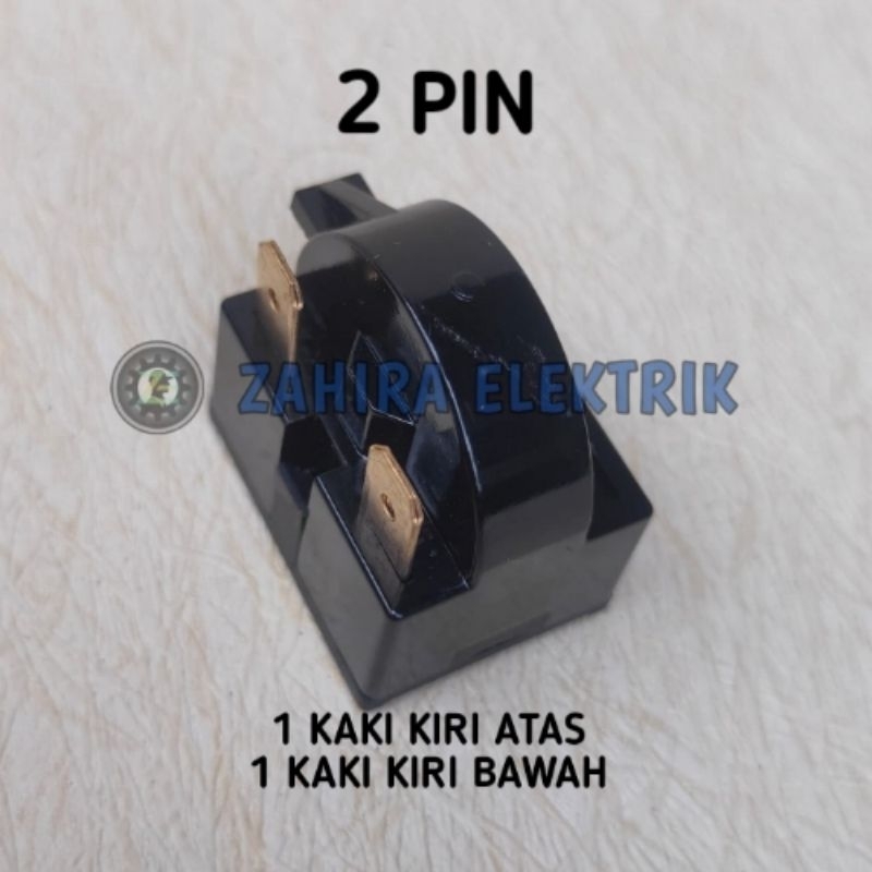 Jual RELAY PTC KULKAS / PTC RELAY KULKAS 2 PIN KIRI | Shopee Indonesia