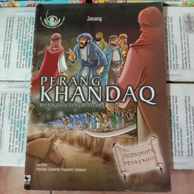 Jual BUKU ORIGINAL SERI PEPERANGAN PADA ZAMAN NABI PERANG KHANDAQ ...