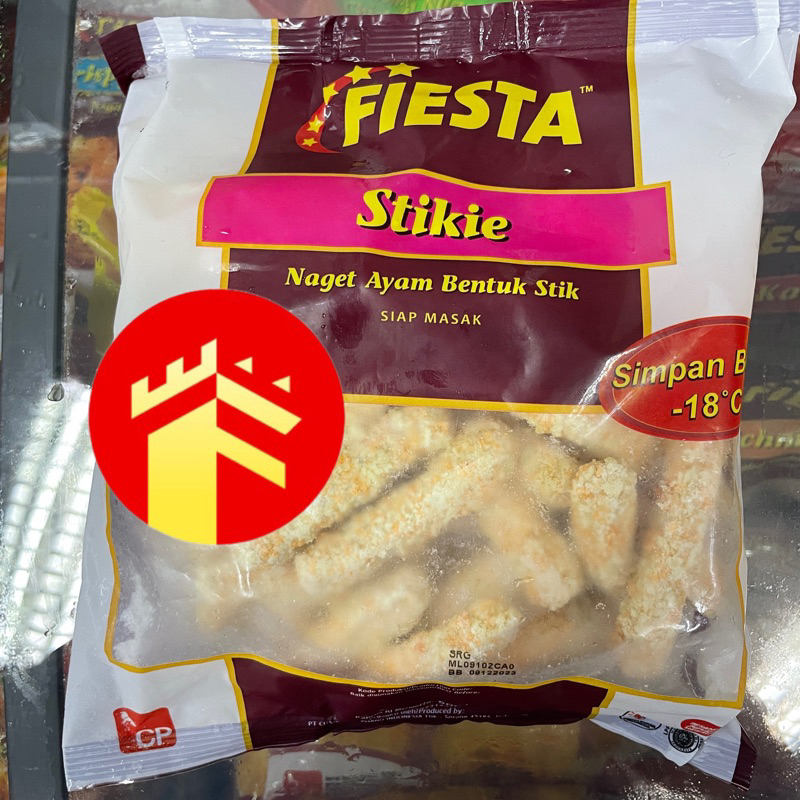 Jual FIESTA NUGGET AYAM STIKIE 500 GR CHICKEN NUGGET STICK NAGET AYAM ...