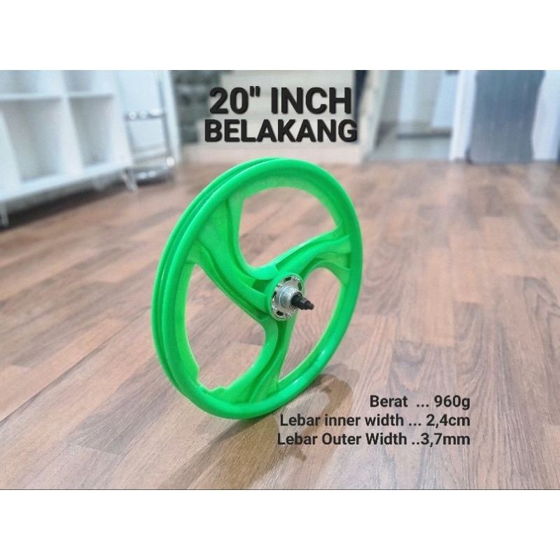 Jual VELG BMX 20 INCH RODA SEPEDA 20 INCH BMX OLD SCHOOL VELG 20INCH ...