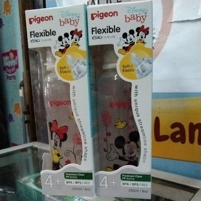 Jual Botol Pigeon Disney Baby Flexible 250 ml | Shopee Indonesia