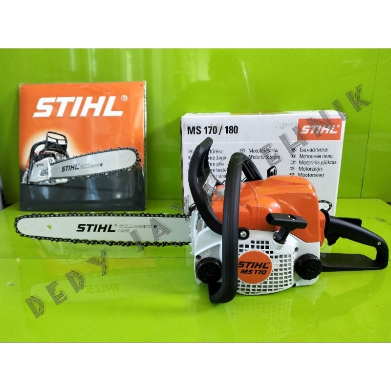Jual Chainsaw MS170/MS180 BAR16 INCH STIHL ORIGINAL | Shopee Indonesia