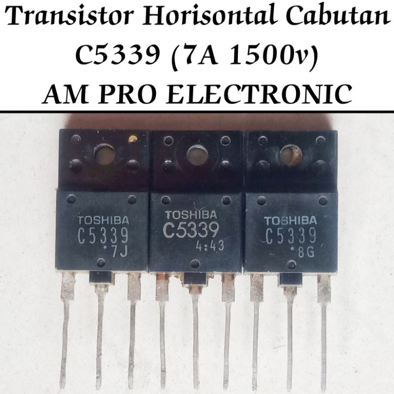 Jual TR C5339 Persamaan D1849 D2539 D2638 Transistor Horisontal Cabutan ...