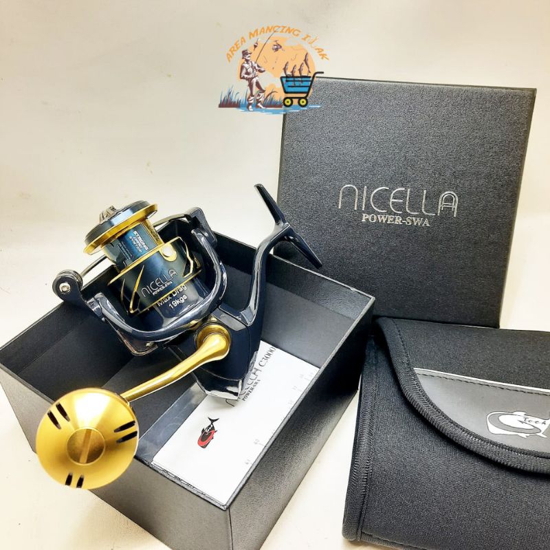 Jual Reel Gtech NICELLA SWA 3000HG 4000HG 4000PG 5000HG 5000PG | Shopee ...