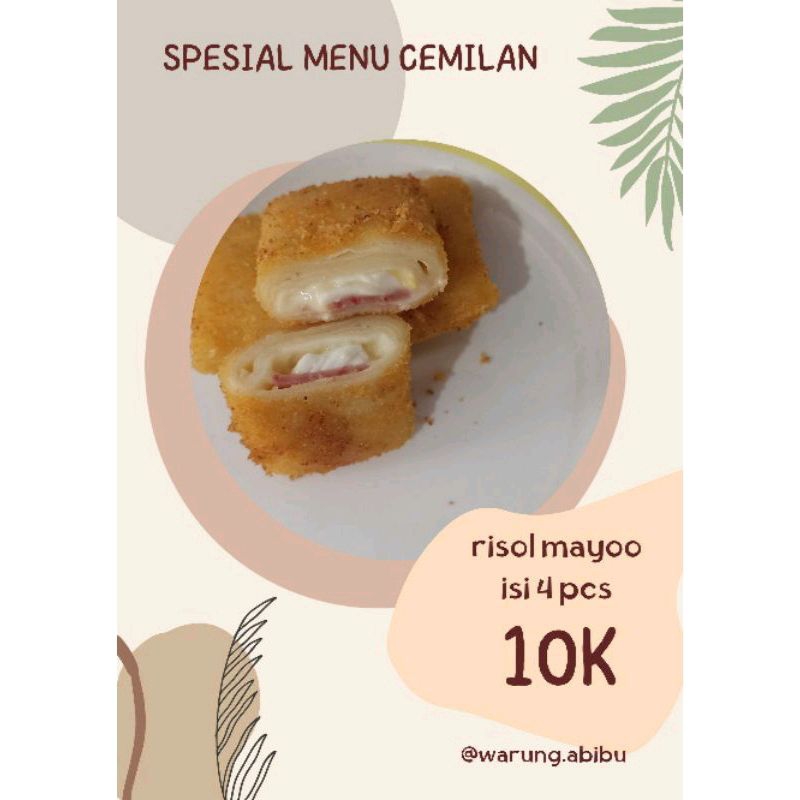 Jual risol mayo smoke beef original risoles mayo isi 10 pcs | Shopee ...