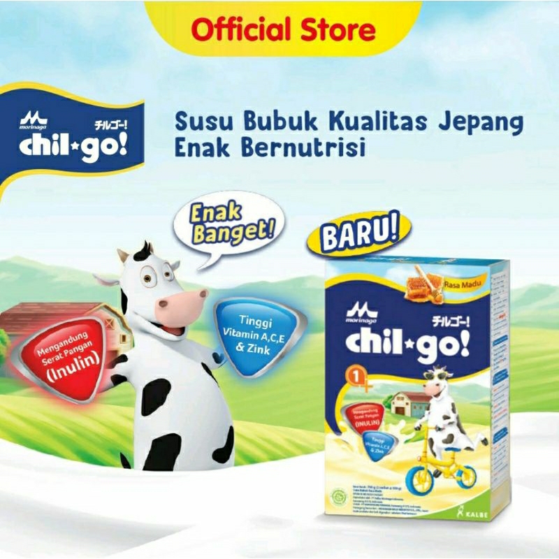 Jual CHILGO 1+ MADU 270 Gr / 660 Gr Susu Pertumbuhan Untuk Anak Usia 1 ...