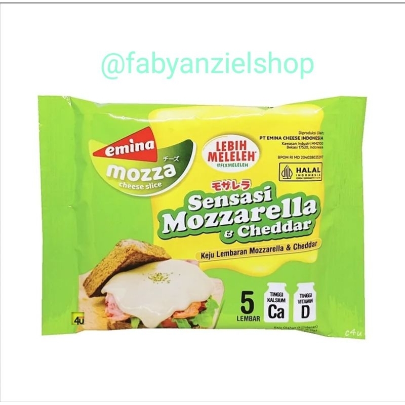 Jual EMINA CHESSE SLICE MOZZA 5'S | Shopee Indonesia