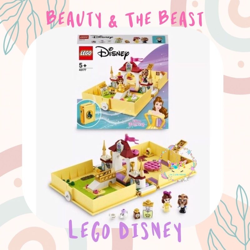 Jual LEGO DISNEY PRINCESS BELLE STORYBOOK ADVENTURES ORIGINAL 43177 ...