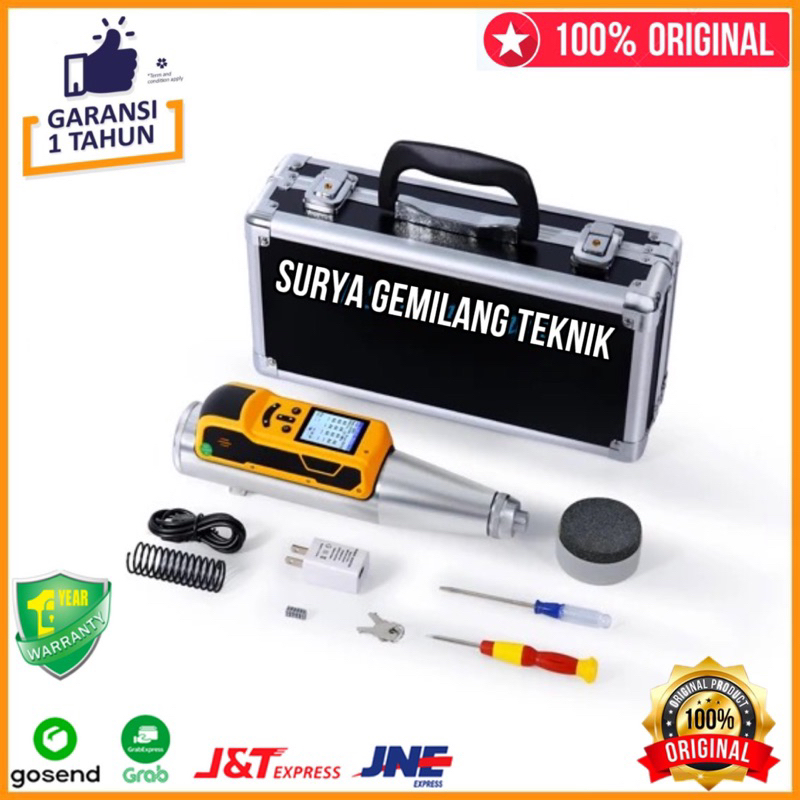 Jual hammer test digital Original Alat uji beton Digital Digital Alat ...