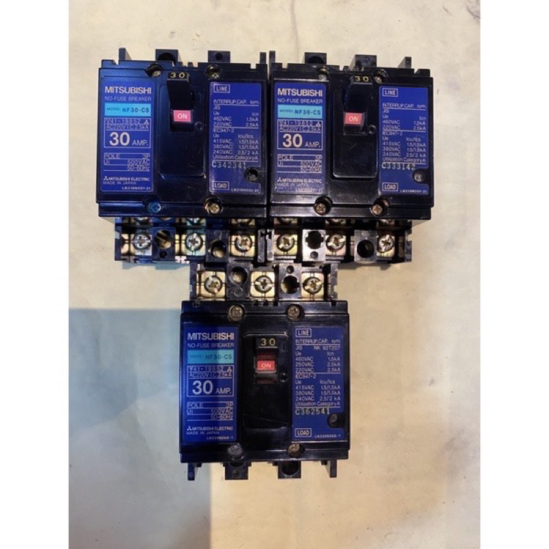 Jual Mccb mitsubishi 30A 3poll | Shopee Indonesia