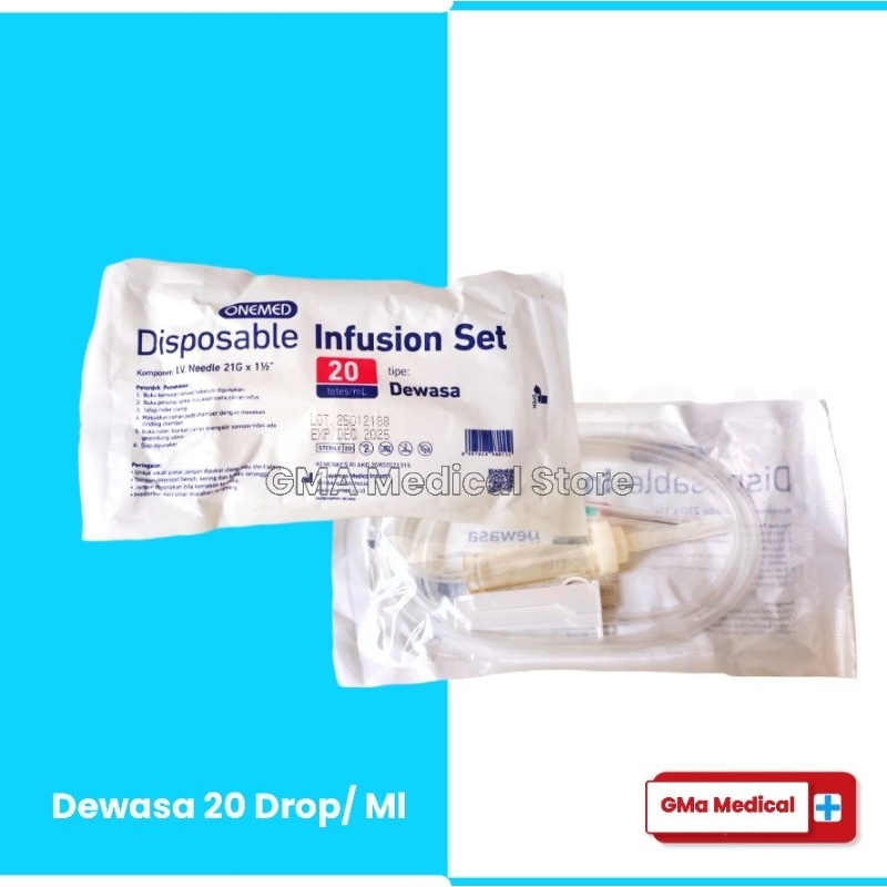 Jual M+ INFUSET DEWASA INFUSION SET ADULT / PCS | Shopee Indonesia