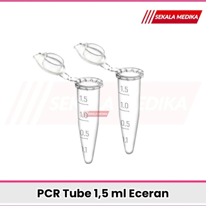 Jual PCR Tube 1,5 Ml Tabung Eppendorf Microtube Satuan | Shopee Indonesia