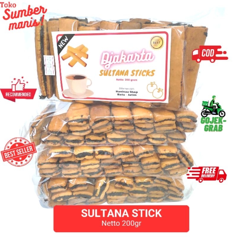 Jual Sultana Sticks Legenda 200gr Kue Kering Lapis Apel Oleh Oleh ...