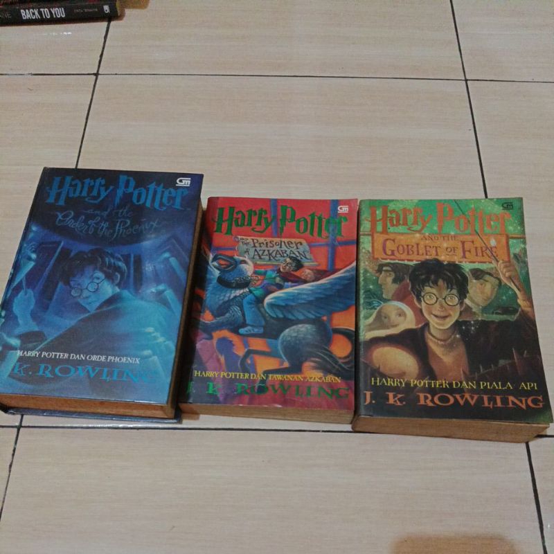 Jual Buku novel harry potter bekas original | Shopee Indonesia