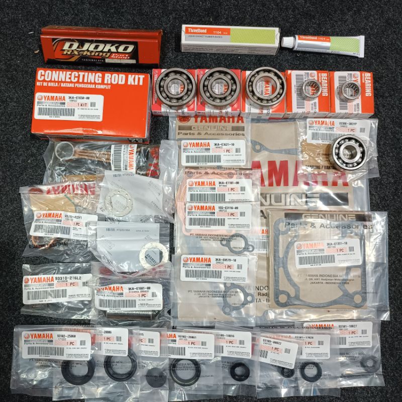 Jual PAKET TURUN MESIN RX KING - stang seher - laher / bearing HS JAPAN ...