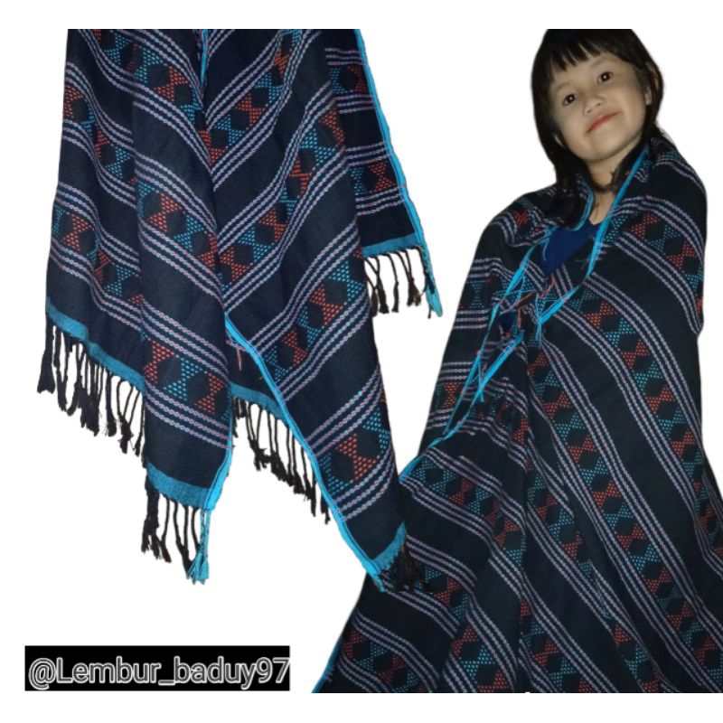 Jual KAIN TENUN BADUY | motif adumancung full size 100x200cm tenun ...