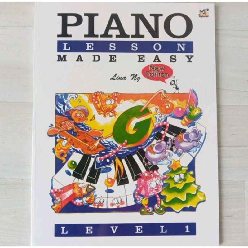 Jual buku piano lesson made easy level 1 Lina Ng | Shopee Indonesia