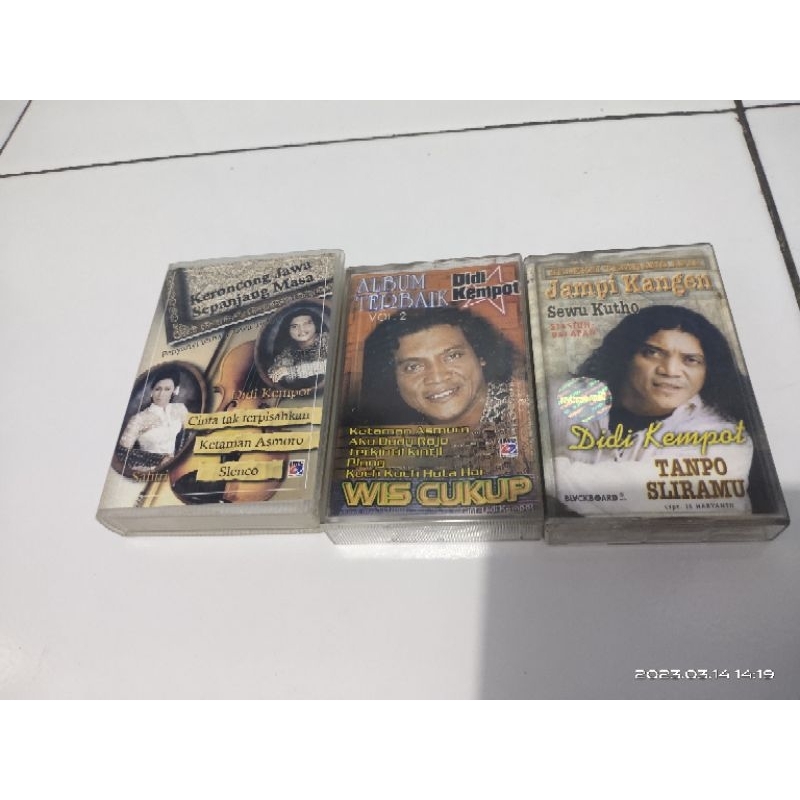 Jual kaset pita didi kempot / 3 kaset | Shopee Indonesia
