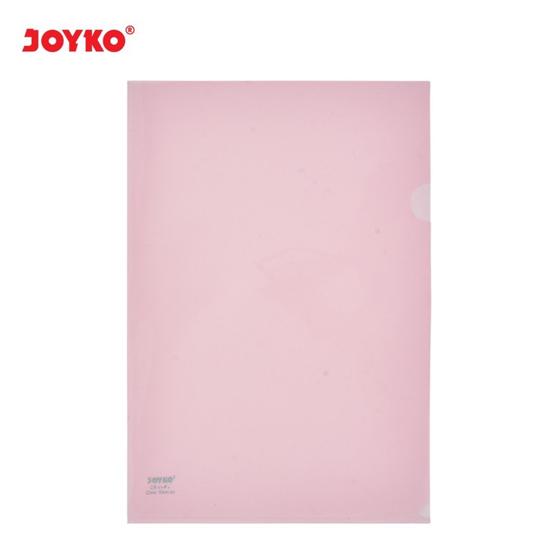 Jual Map L Plastik Bening Clear Sleeves Joyko CS-11-F4 Pastel Color ...
