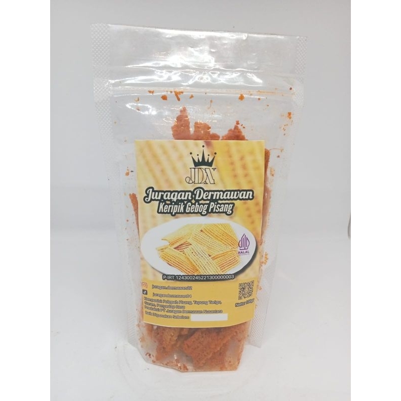 Jual keripik pelepah pisang / gedebong pisang / gedebog pisang ...