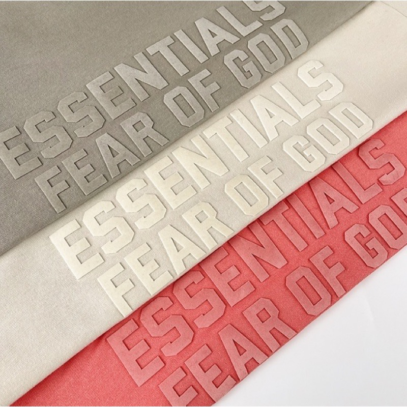 Jual NEW Essentials Fear of God Oversize Tshirt Baju Kaos Unisex Over ...