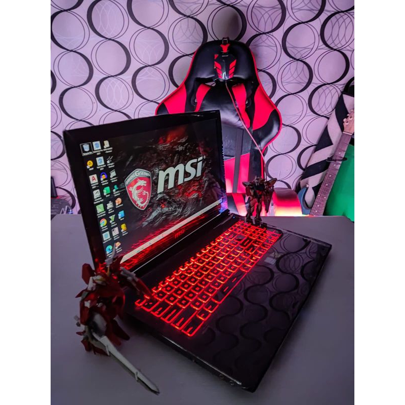 Jual Laptop Gaming MSI GL62M Ram 32gb Core i7 SSD+HDD Dual Vga Nvidia ...