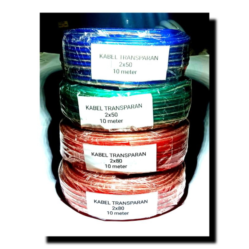 Jual Kabel transparan potongan 5m dan 7m | Shopee Indonesia