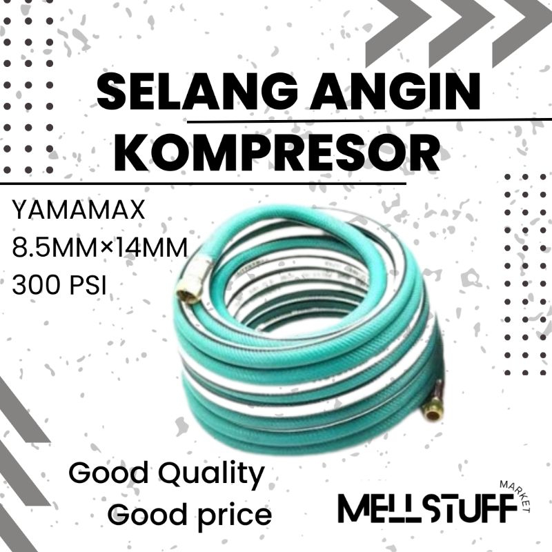 Jual Selang Angin Kompresor Yamamax Pro 8.5MM × 14MM Meteran (Eceran ...