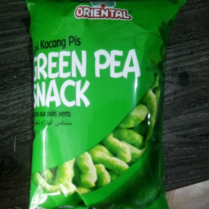 Jual Green Pea Snack Oriental Malaysia 60gram / Snek Kacang Pis Polong ...