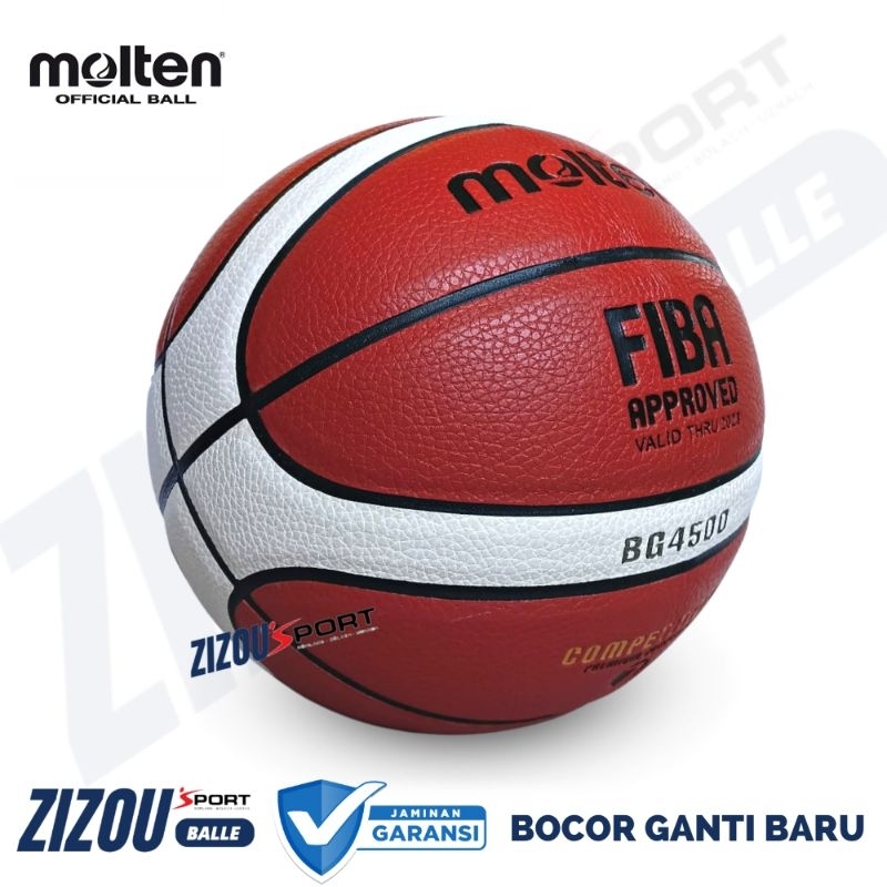 Jual Bola basket basketball ORIGINAL Bg4500 FIBA APPROVED indoor ...