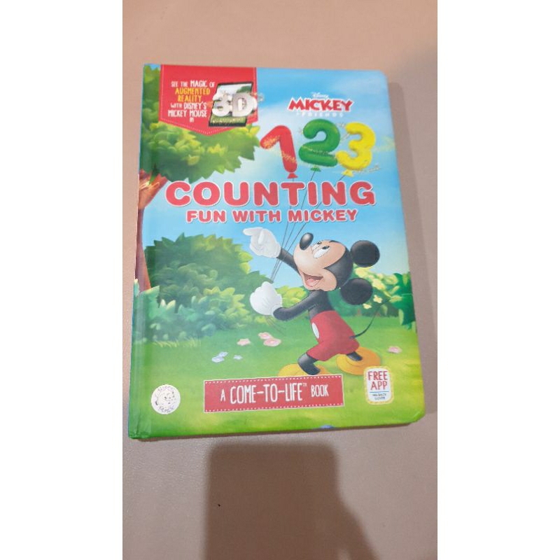 Jual Buku Mickey Counting 123 3D | Shopee Indonesia