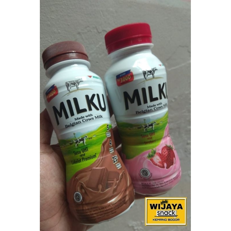 Jual susu uht milku botol 250ml | Shopee Indonesia
