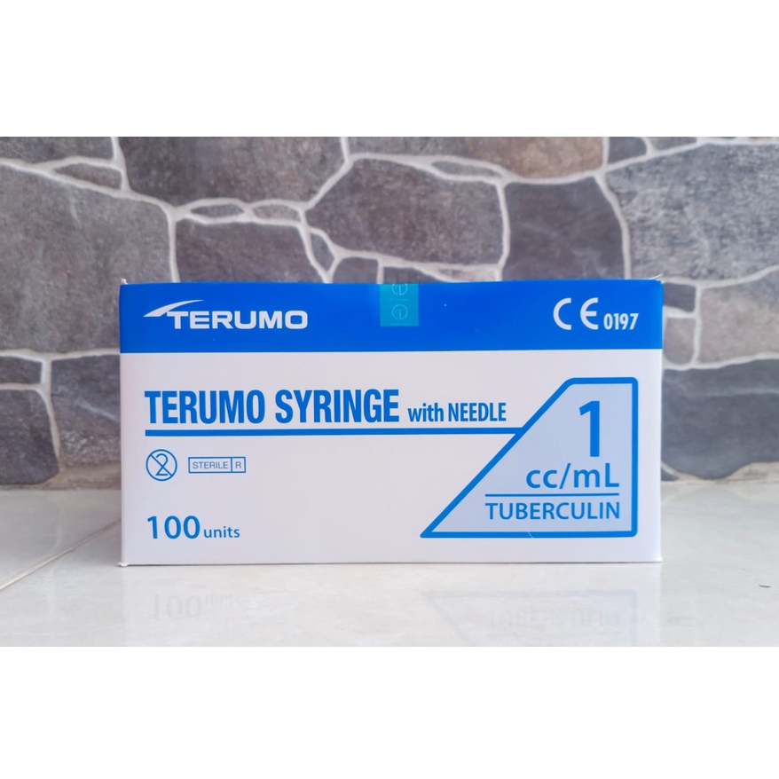 Jual Per Box Terumo Spuit 1cc Spuit Terumo 1cc Spuit Terumo 1ml Terumo ...