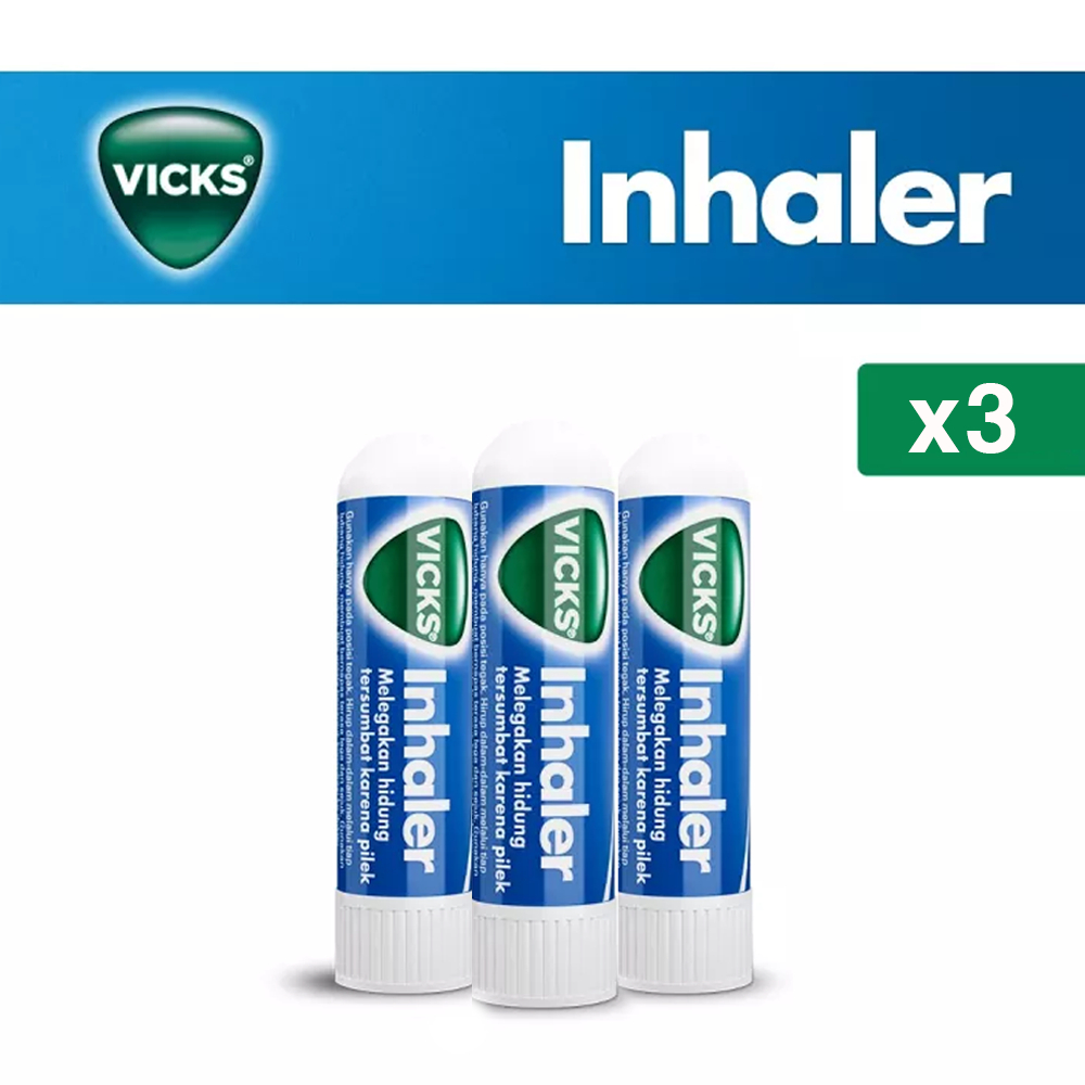 Jual VICKS INHALER KC 0.5ML BUNDLE X3 | Shopee Indonesia