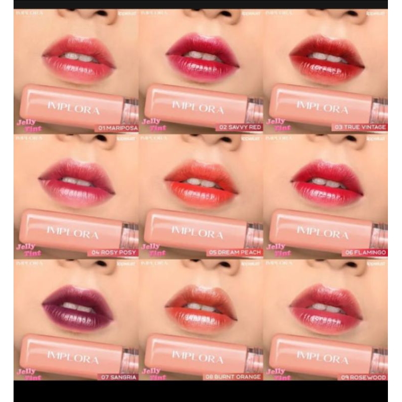 Jual (ACEH TIMUR) LIPSTIK IMPLORA JELLY TINT/IMPLORA JELLY TINT ...