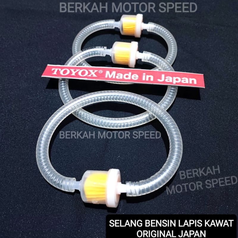 Jual SELANG BENSIN TOYOX JAPAN ORIGINAL SELANG BENSIN TRANSPARAN LAPIS ...