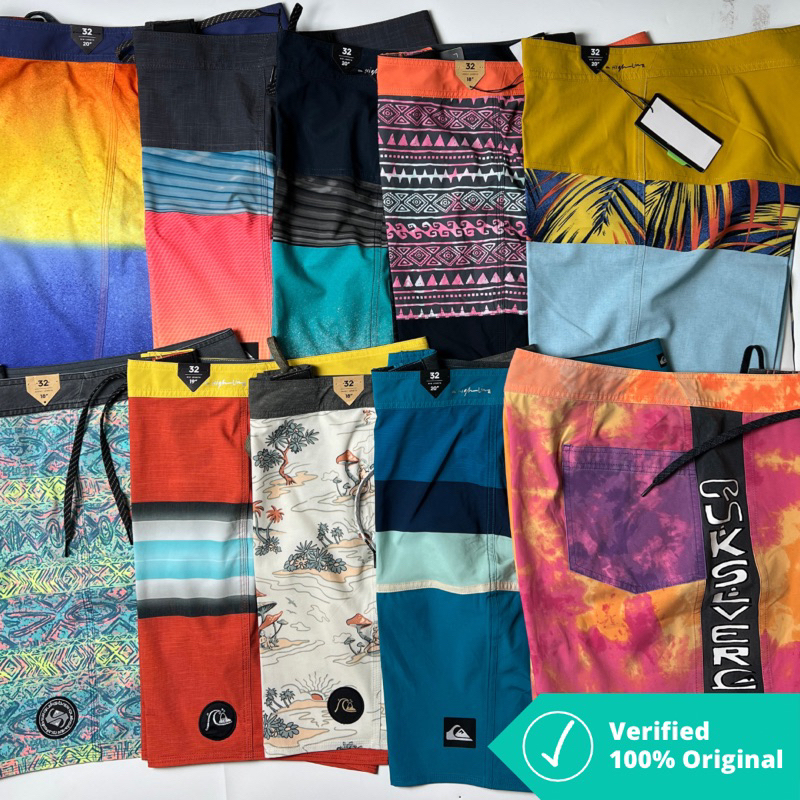Jual BOARDSHORT QUIKSILVER SIZE 32 ORIGINAL ( CELANA SURFING QUIKSILVER DAN BILLABONG ORIGINAL ...
