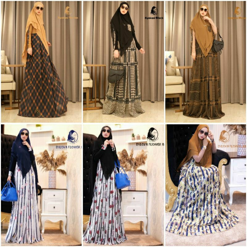 Jual OPEN PO (READY 4 MINGGUAN) PRINTING SERIES BY JOZA ARINA | Shopee ...