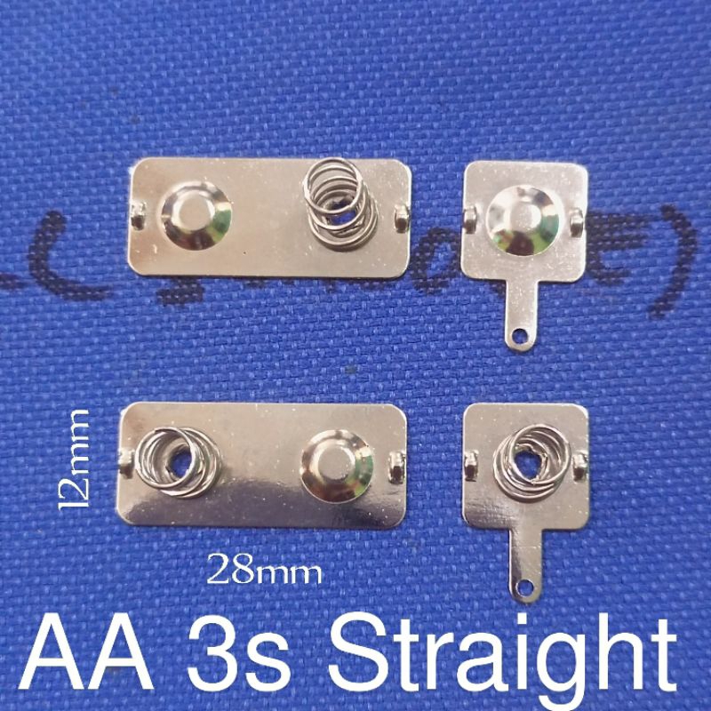 Jual Plat Per Spring Holder Konektor Baterai AA AAA | Shopee Indonesia