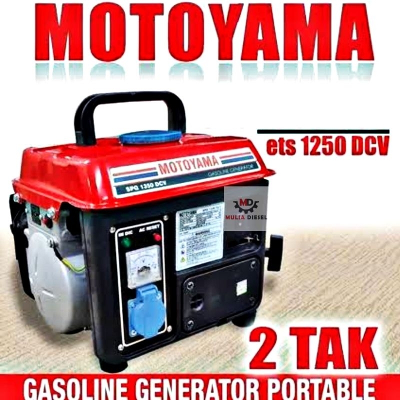 Jual Mesin Generator Genset Listrik Motoyama Firman Proquip Ryu 1300 ...