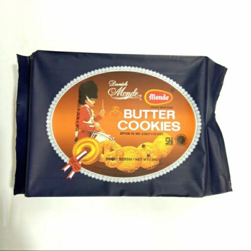 Jual monde butter cookies 150 gram | Shopee Indonesia