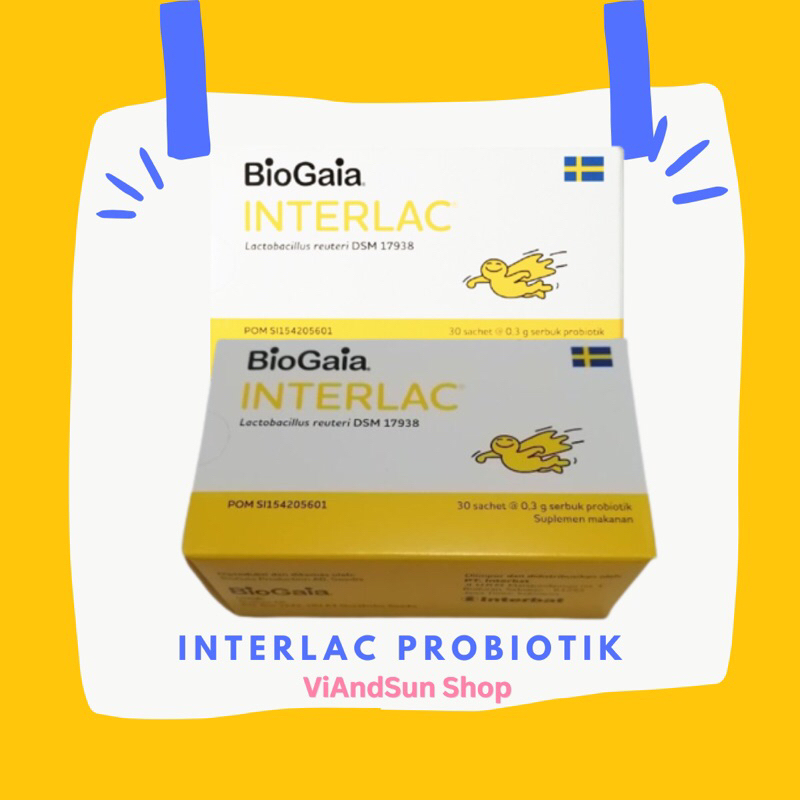 Jual Interlac Probiotic Powder Serbuk Sachet - Eceran - Interlac SACHET ...