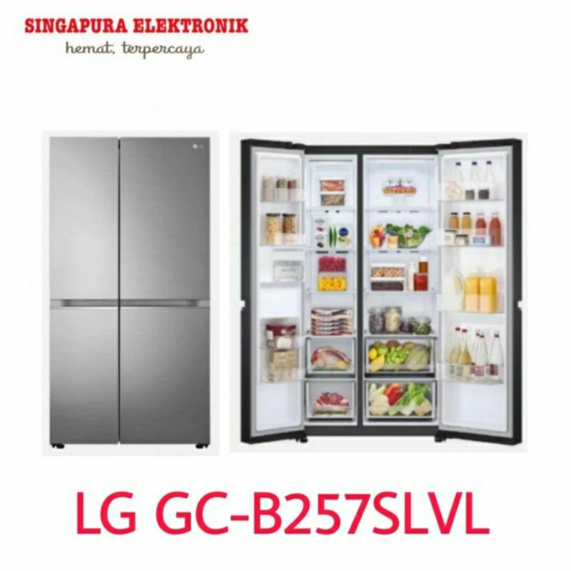 Jual LG Kulkas Side by Side GC-B257SLVL | Shopee Indonesia