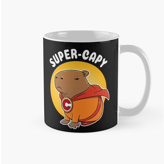 Jual Super Capy Capybara Superhero Costume Coffee Mug | Shopee Indonesia