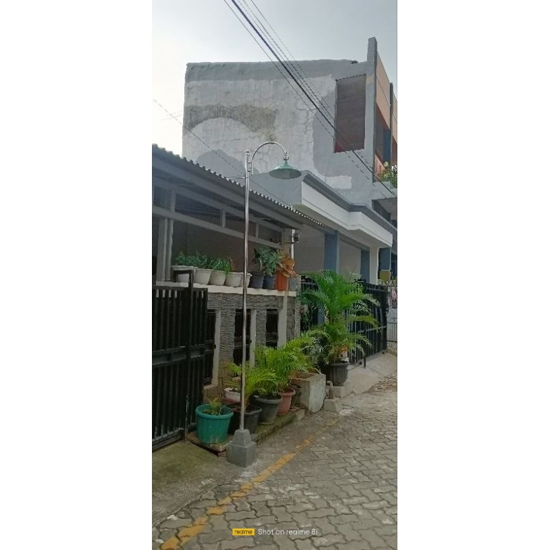 Jual tiang lampu jalan stainless 2 inc tinggi 3 M | Shopee Indonesia