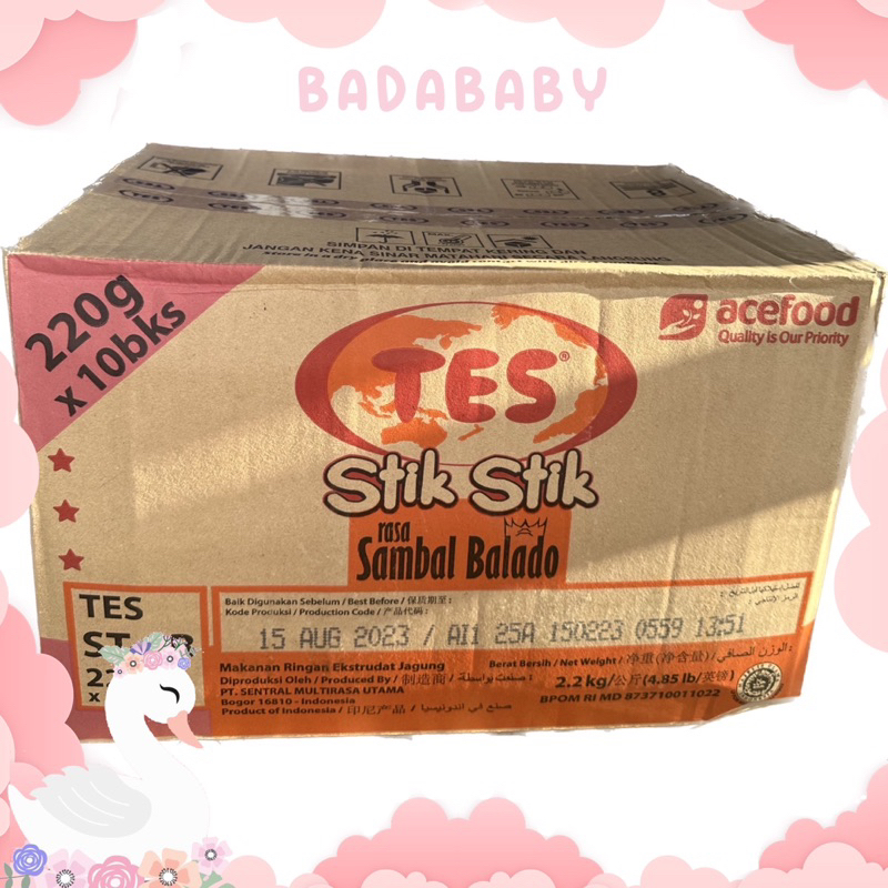 Jual TES STIK STIK 1 KARDUS SNACK LEBARAN | Shopee Indonesia