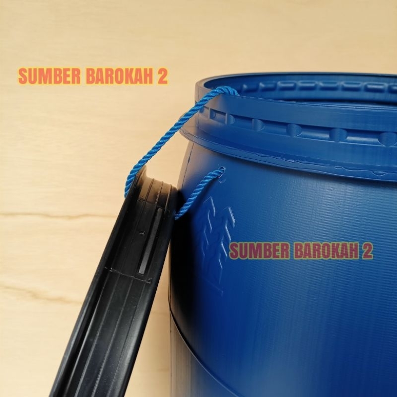 Jual tong sampah/tong biru 60L/gentong air dan drum | Shopee Indonesia