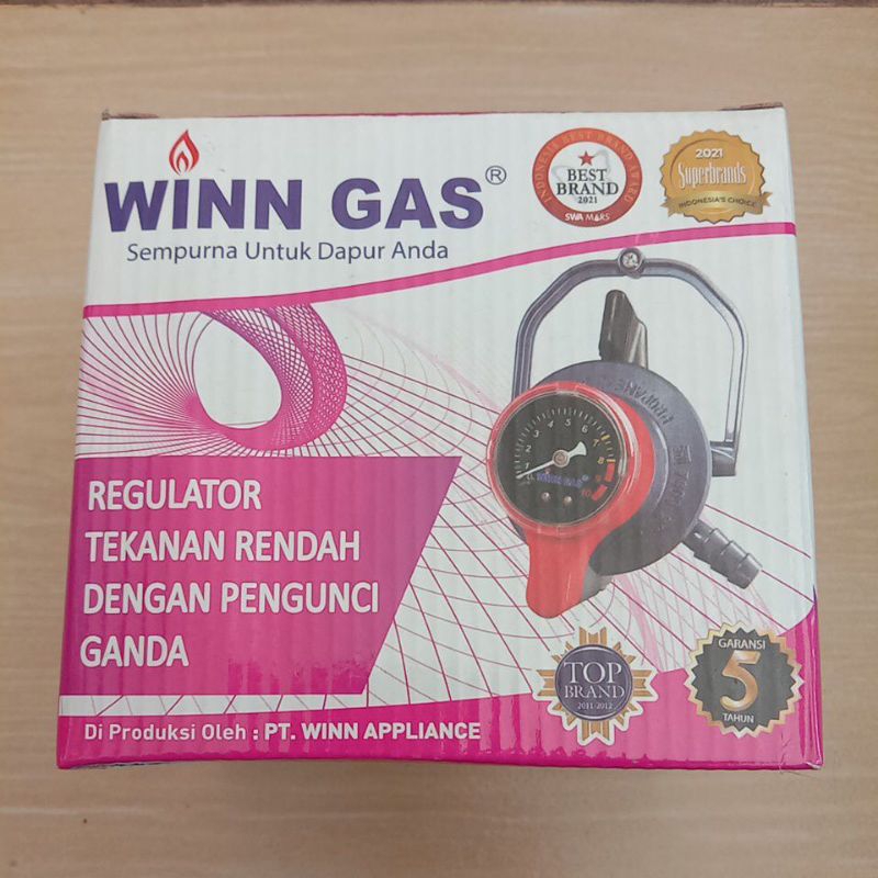 Jual regulator winn gas w-900m pengunci ganda(batam dan luar batam ...